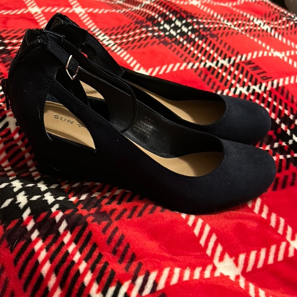 Sun And Stone | Shoes | Sun Stone Wedge Heels | Poshmark